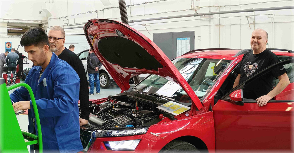 Autoopravář junior 2024, kategorie Autotronik